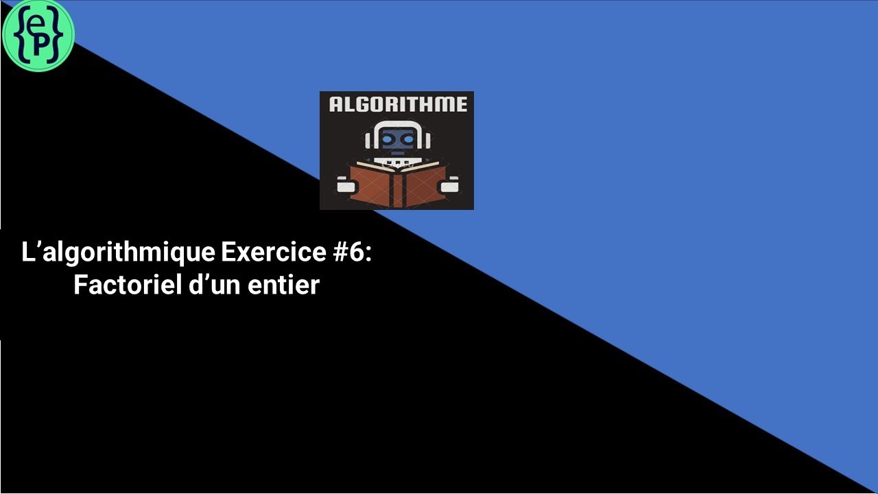 Lalgorithmique Exercice 6 Ecrire Un Algorithme Qui Calcul Le