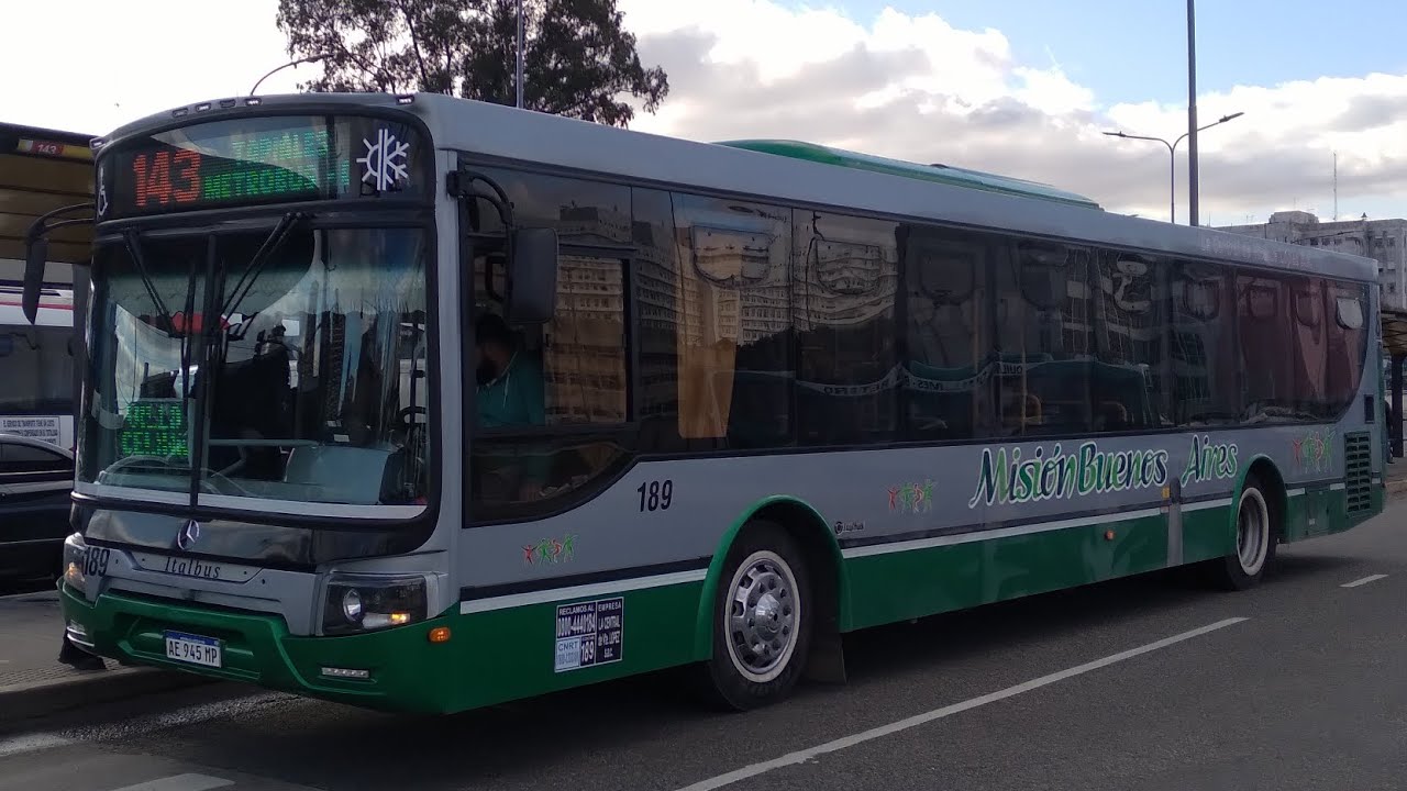 Línea 143 interno 💎189💎 Italbus Tropea IV O500U con aire acondicionado ...
