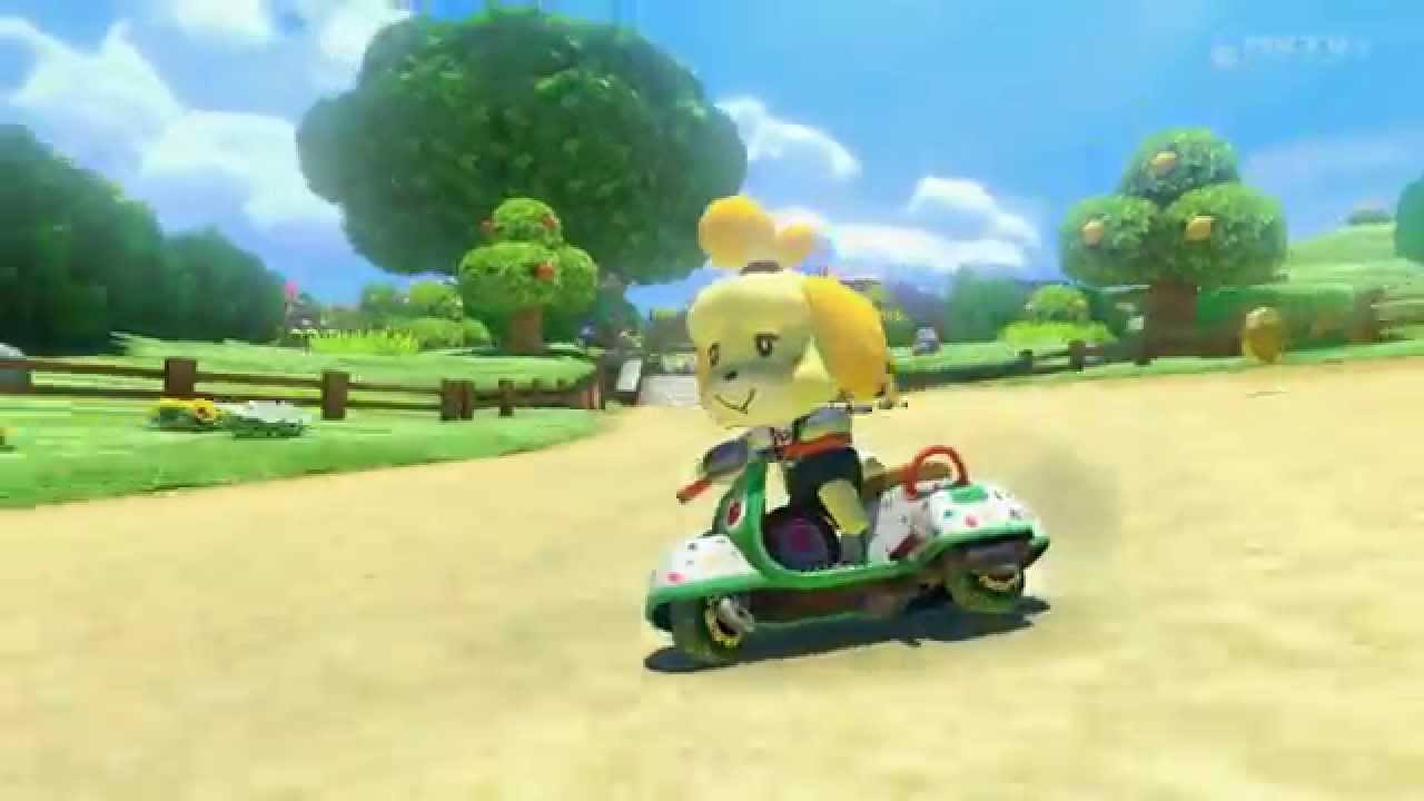 Mario Kart 8 Animal Crossing Course Summer Part 2/4 - YouTube