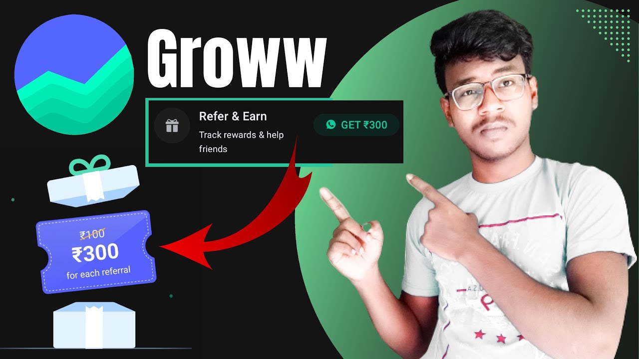 Groww App Referral Program Earn Rs. 350/- per Refer - How to Make Money ...