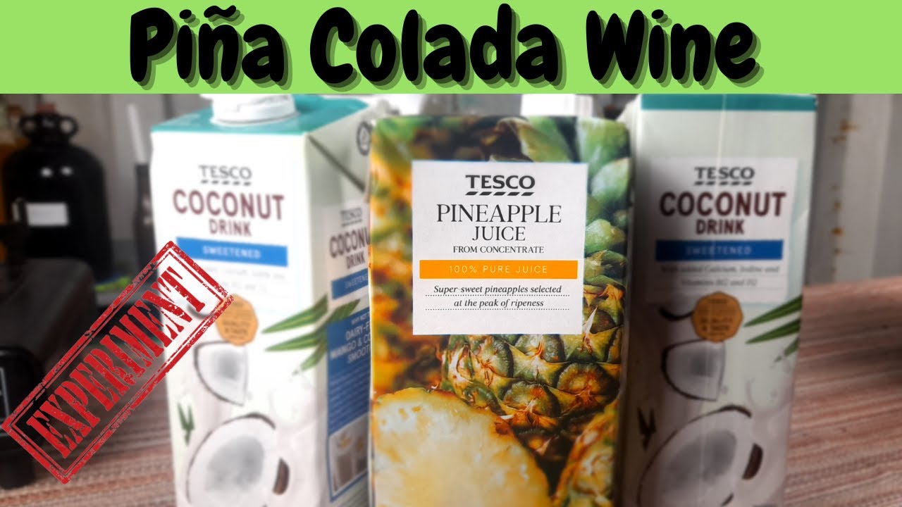 🍹 Piña Colada Wine Recipe: Raise a Glass to Sunshine 🍹 - YouTube