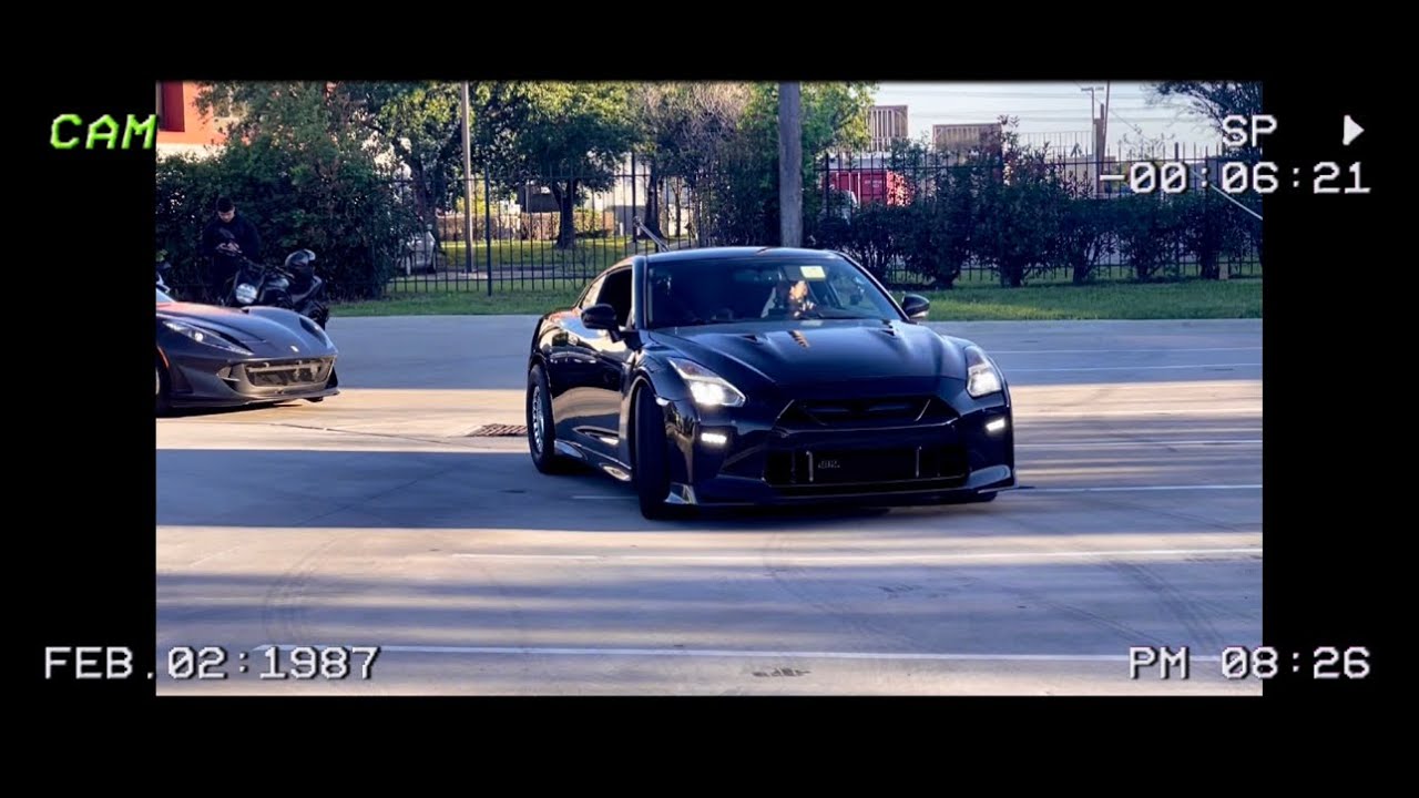 Dan rue’s GTR at Exotic Houston Car Meet - YouTube