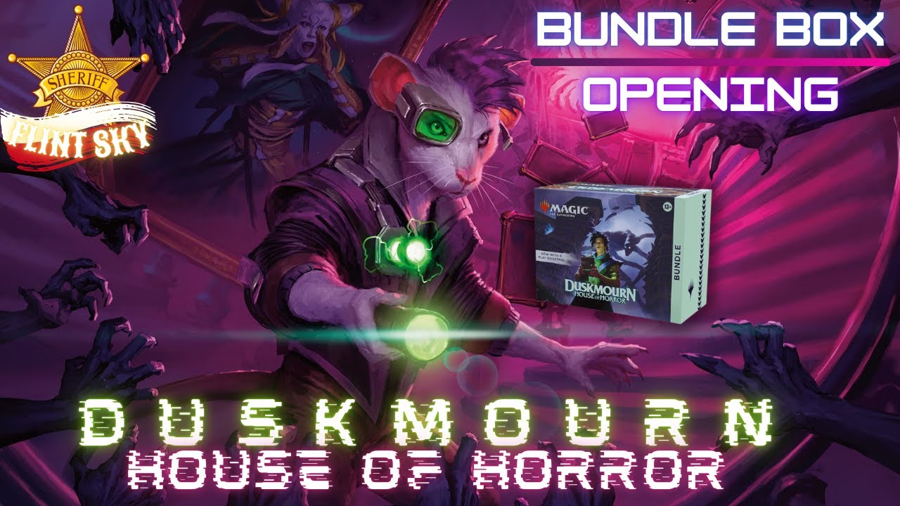 "Magic The Gathering : Duskmourn - House of Horror" - Bundle Box ...