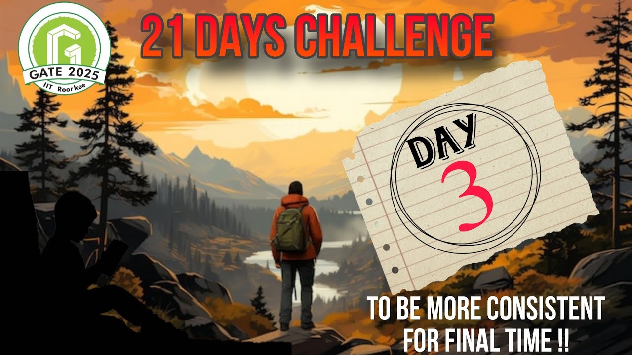 DAY - 3 final times of GATE #cse #motivation #gate #iit - YouTube