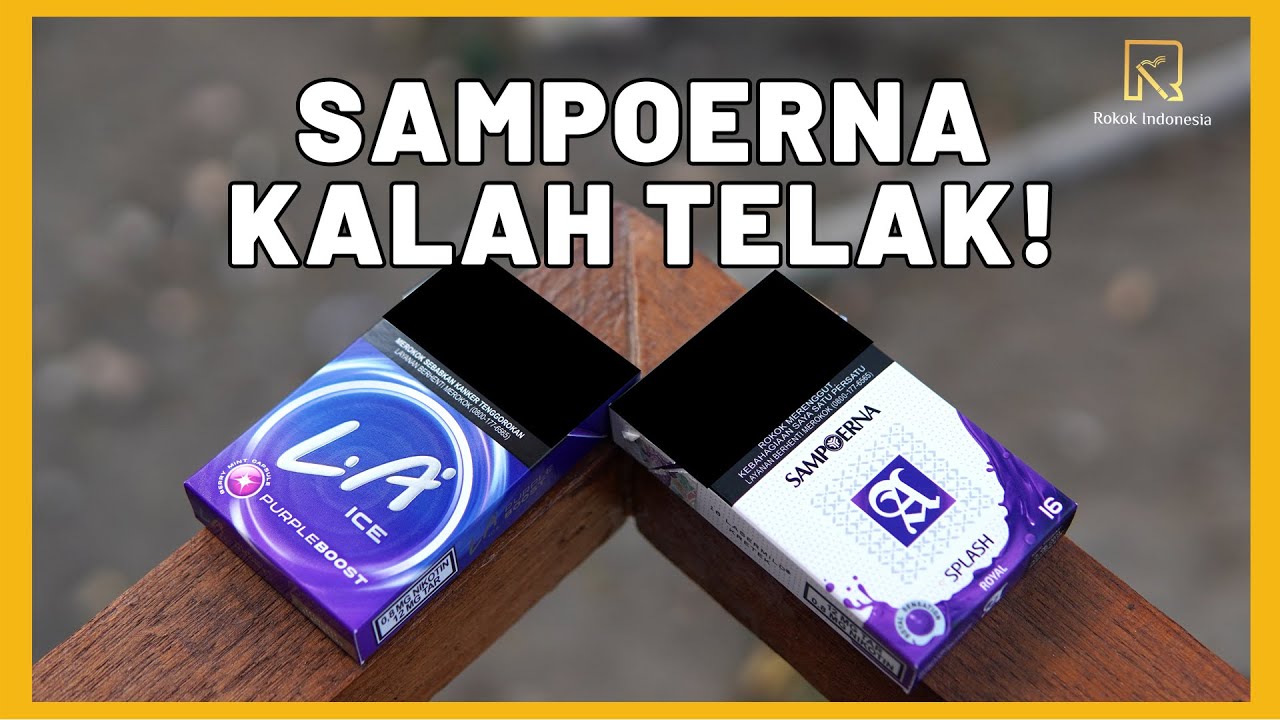 LA Ice Purple Boost VS Sampoerna Splash - YouTube