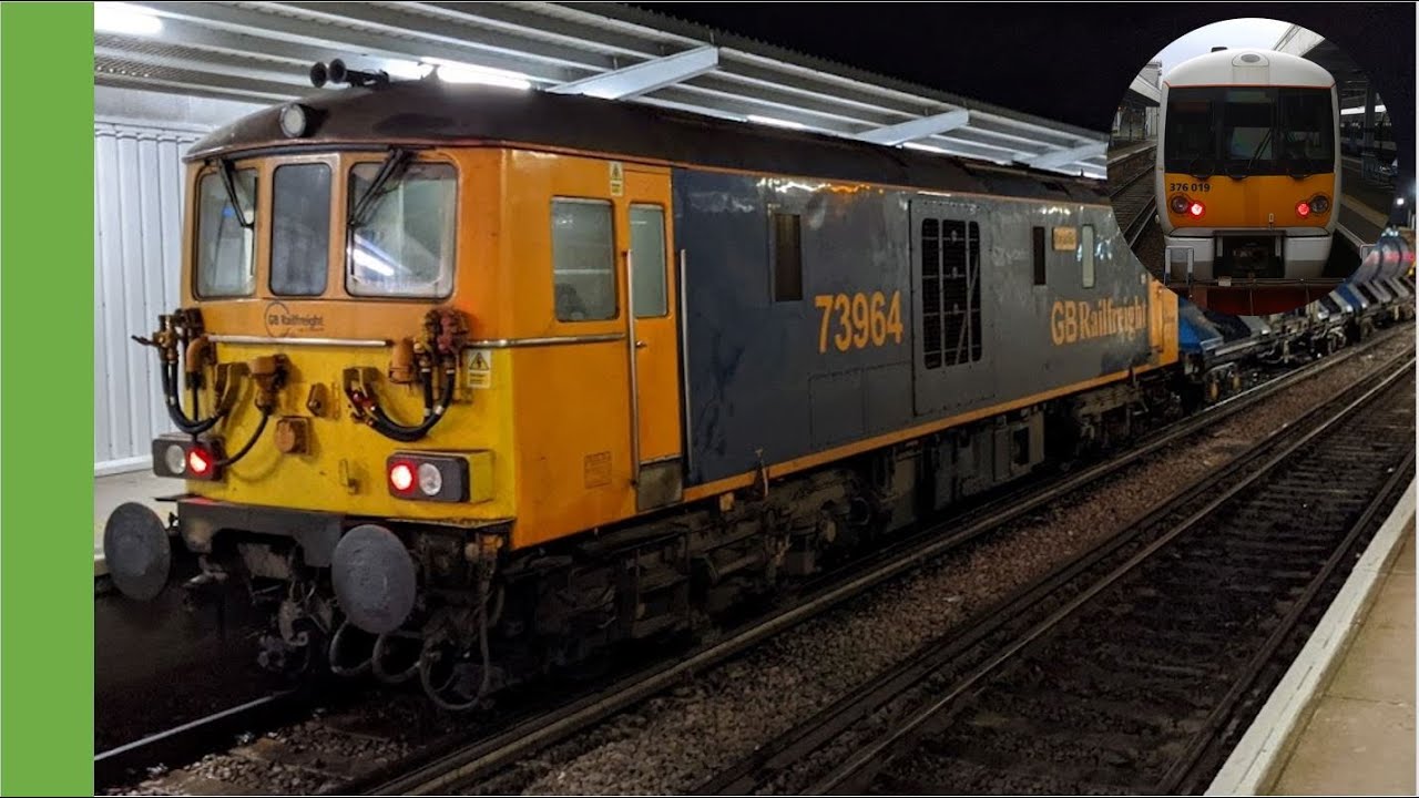 Class 73 RHTT at Redhill - YouTube