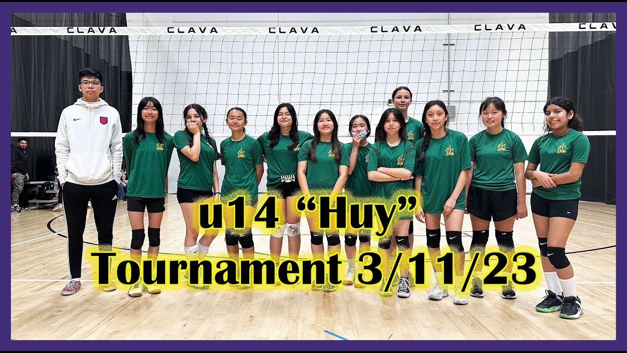 u14 "Huy" Volleyball Tournament 3-11-23 - YouTube