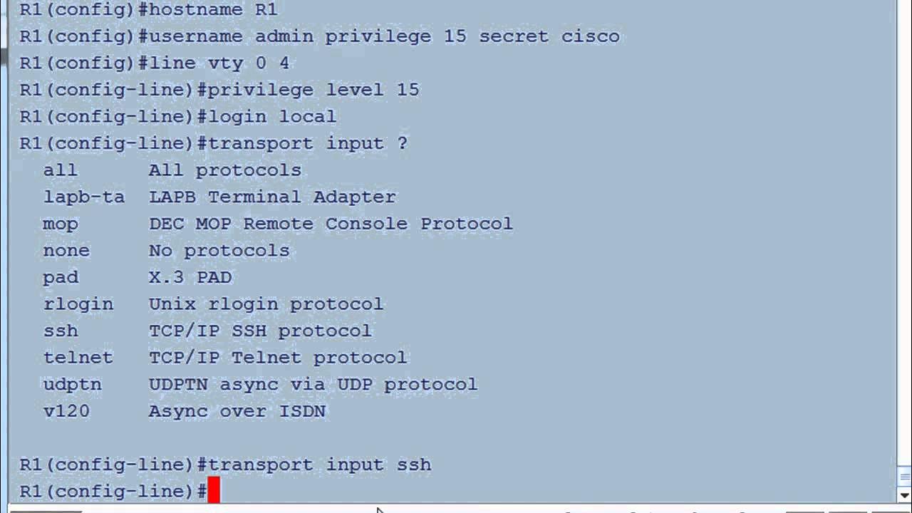 Securing the Router, CCNA Security, Netlab Part 4 - YouTube
