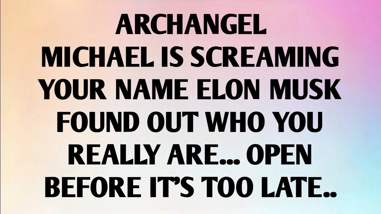 ARCHANGEL MICHAEL IS SCREAMING YOUR NAME.. - YouTube