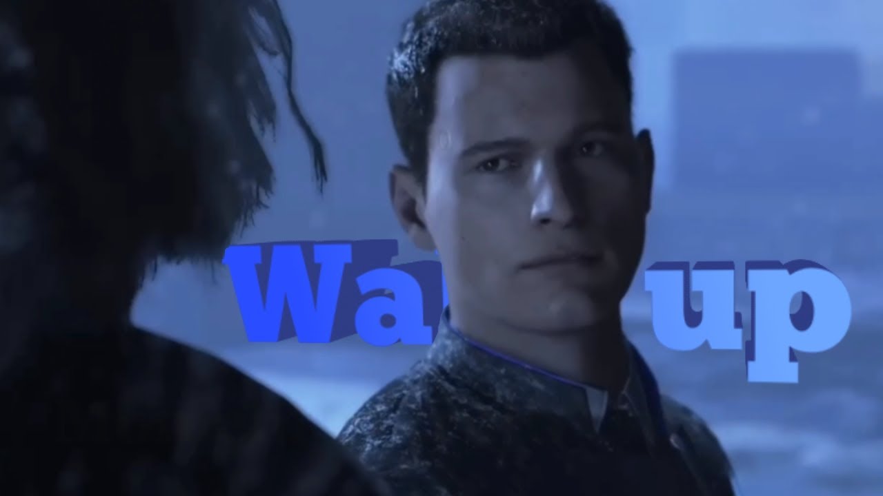 Connor fight with Hank - Wake Up - YouTube