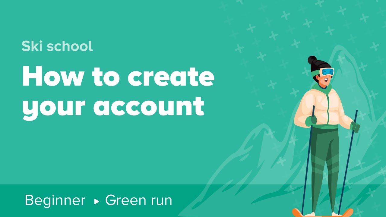 How to create your account - YouTube