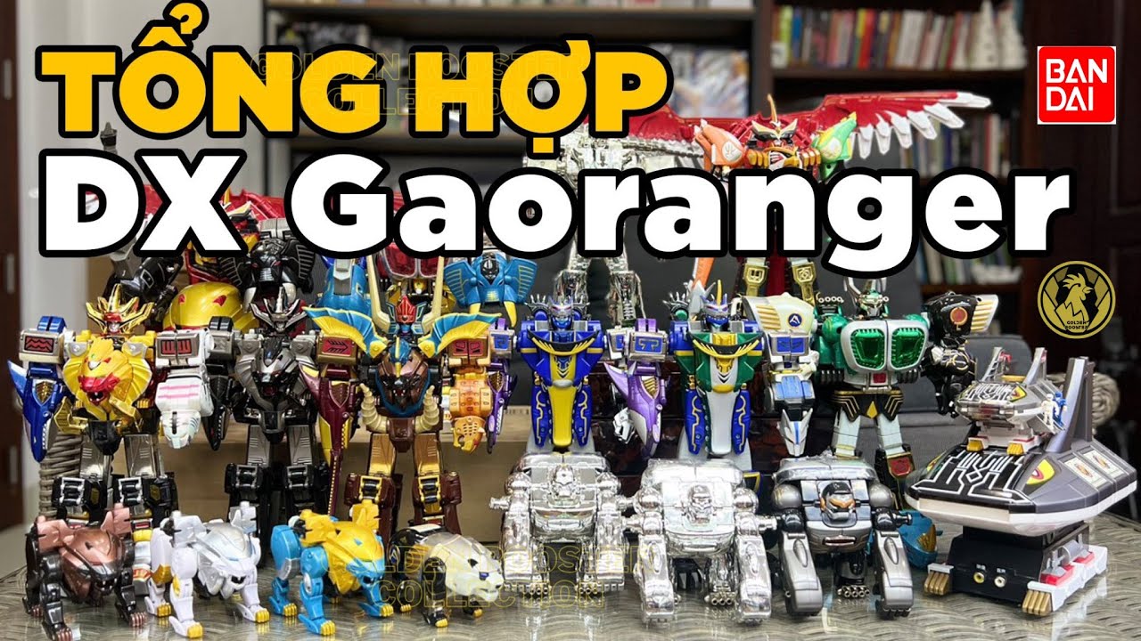 Tổng hợp toàn bộ siêu thú DX Gaoranger - Limited All P.R Wild Force ...
