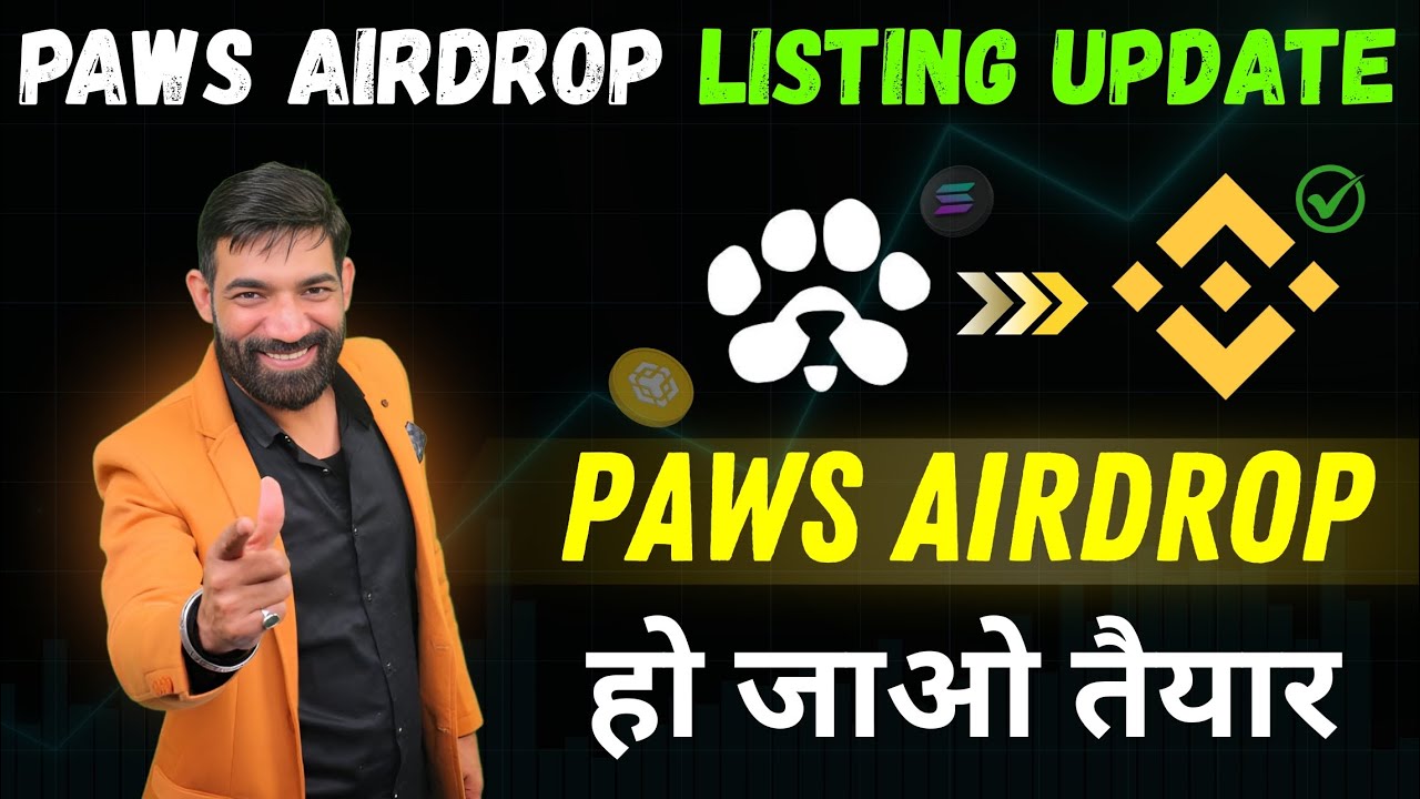 PAWS AIRDROP LAUNCHING NEWS | Paws AirDrop Distribution News | Paws ...