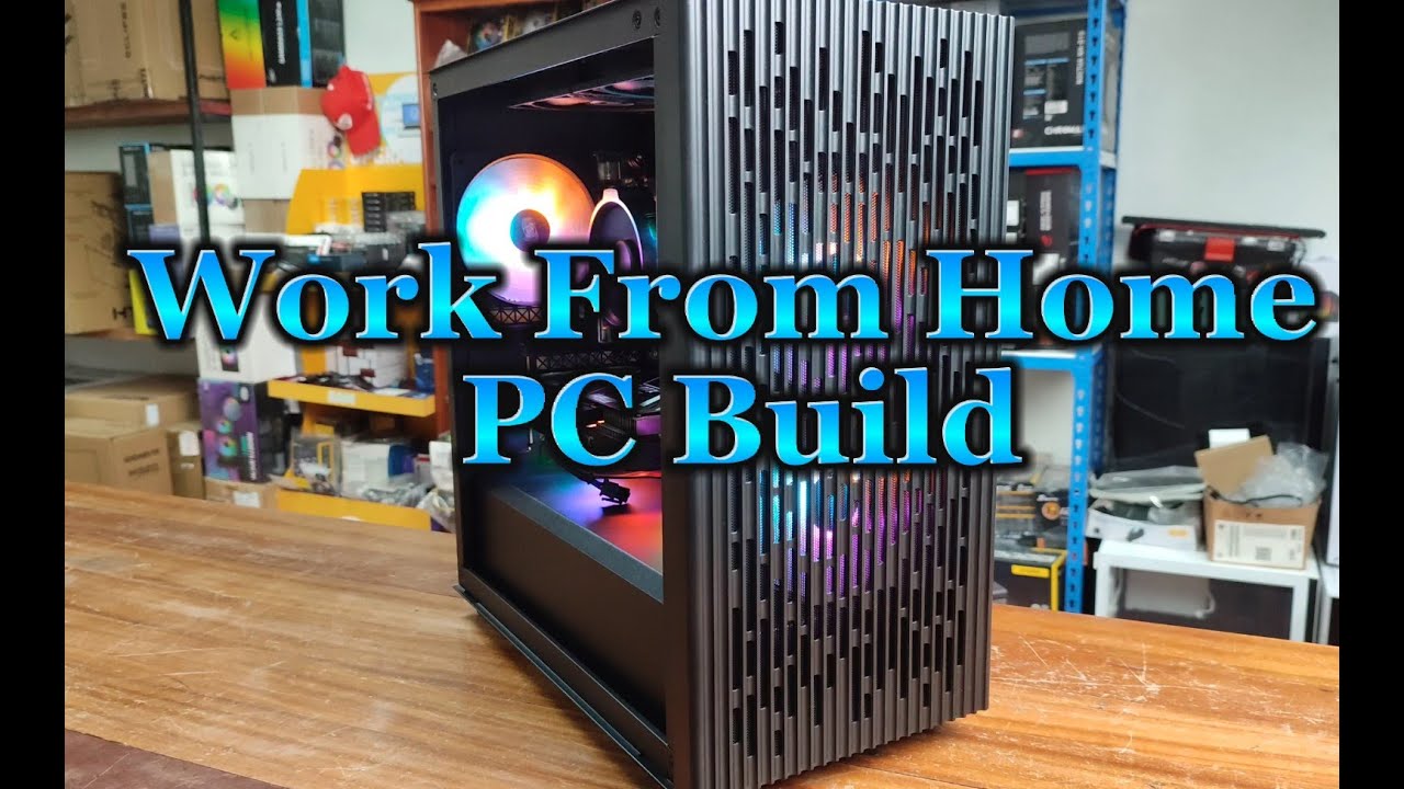 Ryzen 5 3400G Work From Home PC Build (Time-lapse) | PCB-27 - YouTube