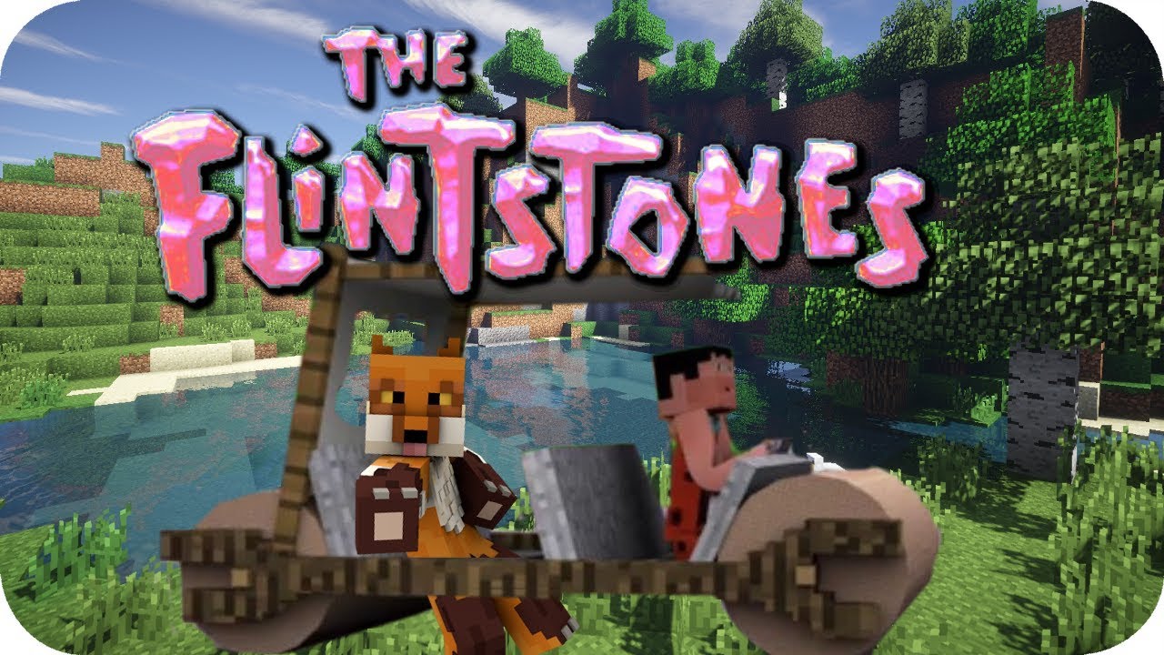 Minecraft Flintstones Hide And Seek - YouTube