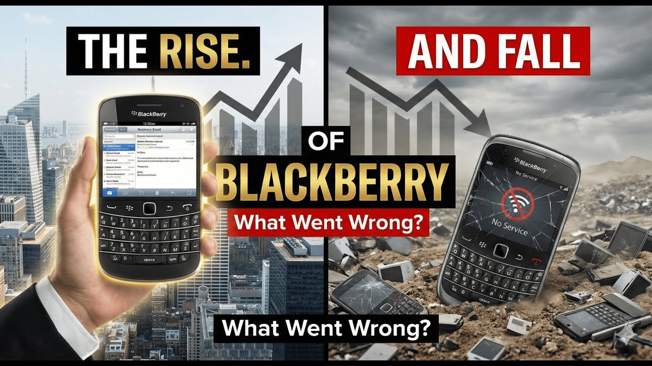 The Rise and Fall of BlackBerry: What Went Wrong? - YouTube