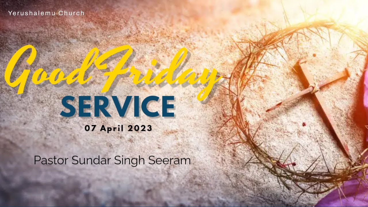 Good Friday Service Live - YouTube