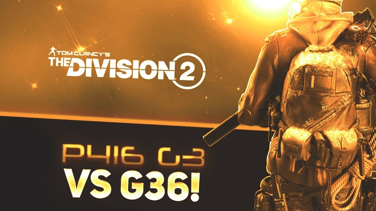 The Division 2 - P416 G3 vs G36 Assault Rifle Comparison! Best Damage ...