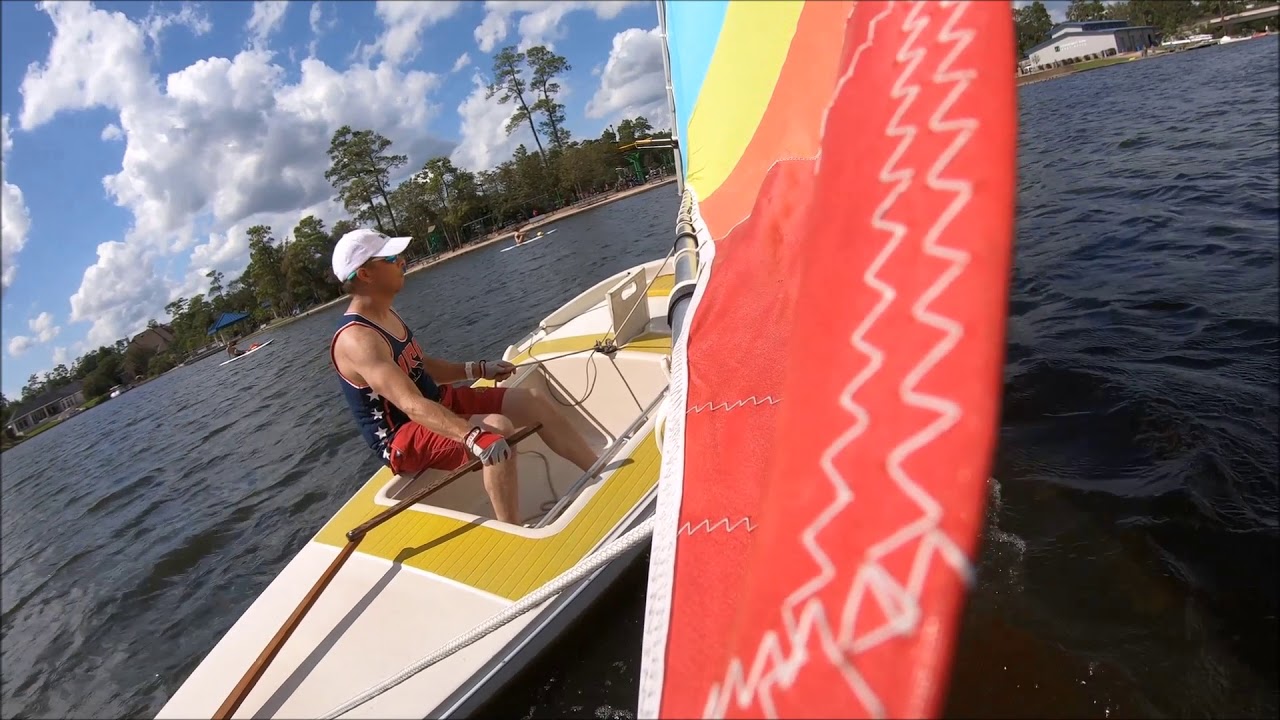 GoPro Dolphin Senior Sailboat Video - YouTube