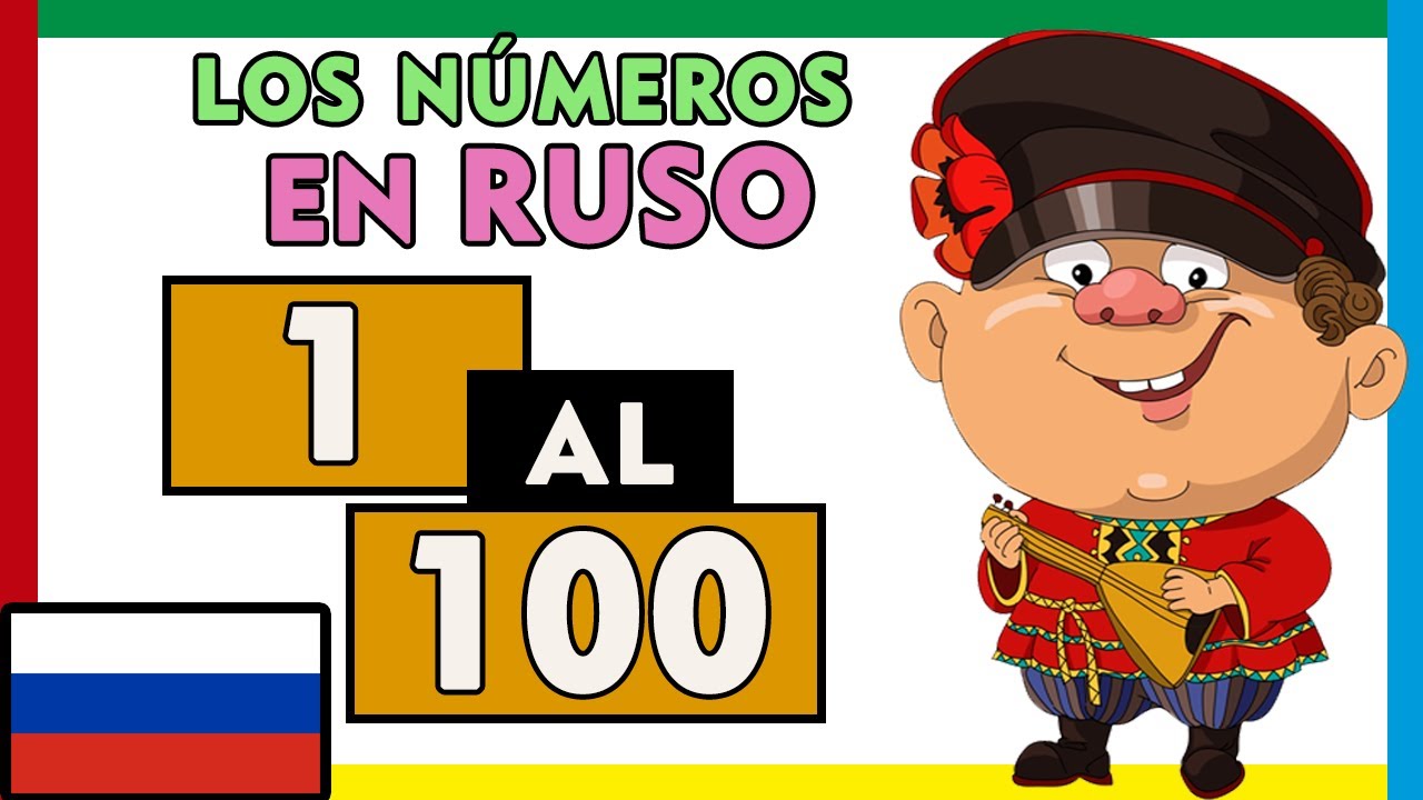 🤗 Los números del 1 al 100 en RUSO | Completo - YouTube