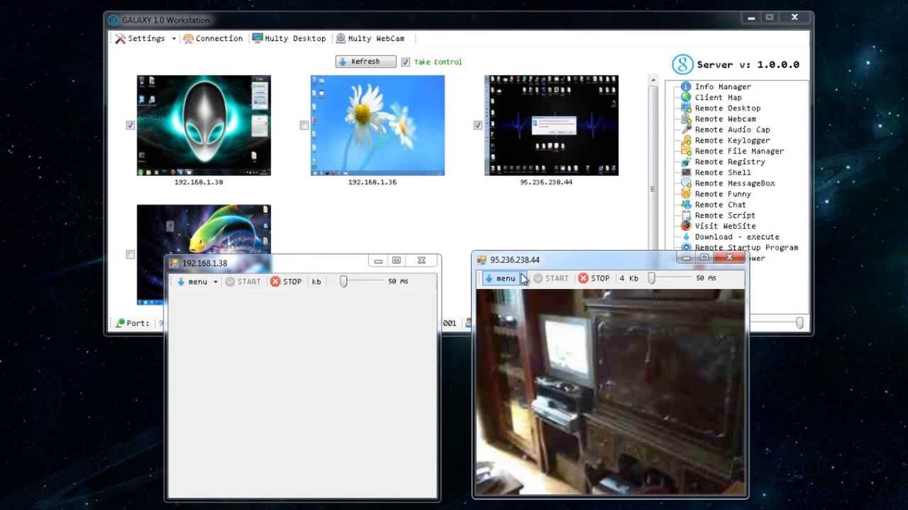 Galaxy Rat v 1.0 [ NEW! Remote Administration Tool 2013 ] - YouTube