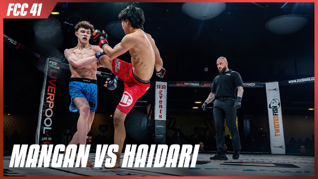 FCC 41: Ali Haidari vs Damien Mangan - YouTube