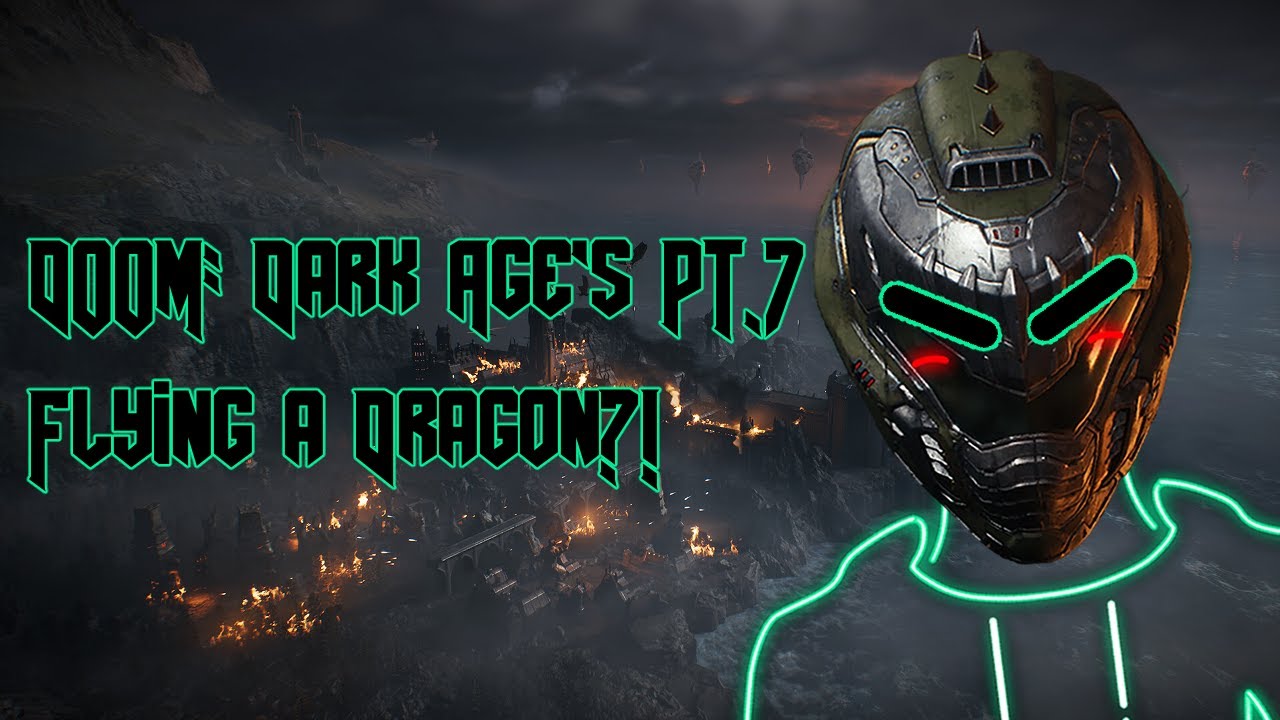 DOOM: Dark Ages PT.7 Flying a Dragon?! #DOOM #vtuber #envtuber - YouTube