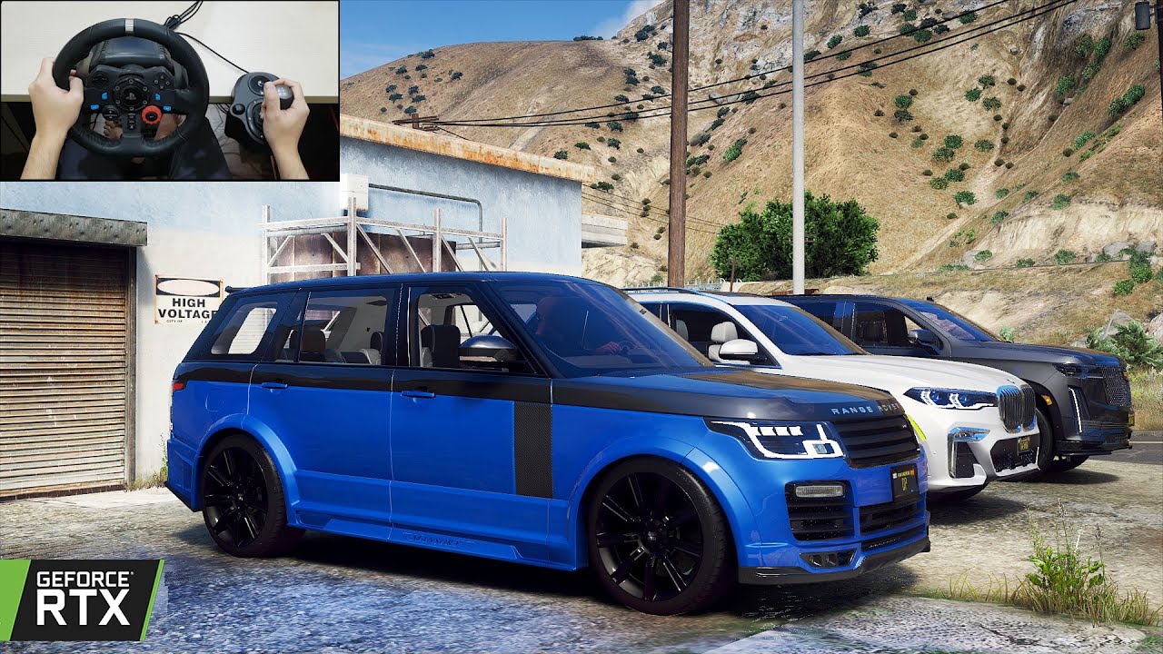 GTA 5 - MANSORY Range Rover SVAutobiography OFFROAD CONVOY - Wild ...