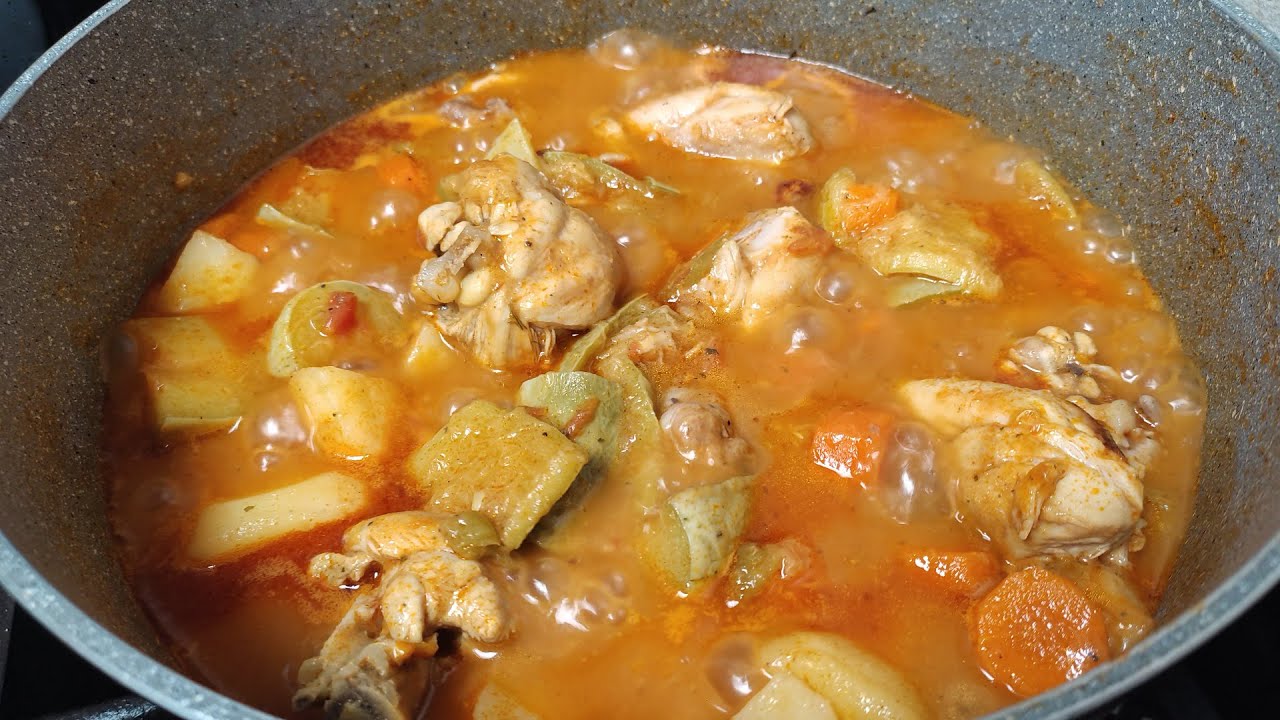 Pollo tapado con vegetales mira que rico nos quedo - YouTube