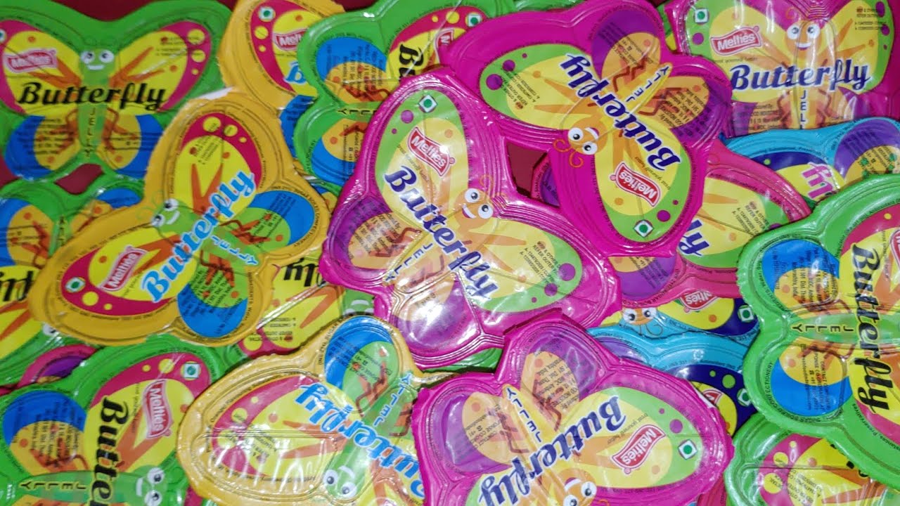 very yummy butterfly jelly - YouTube