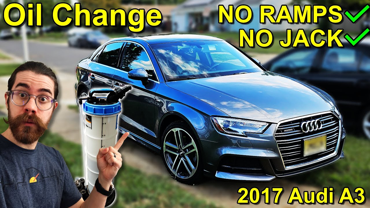 No Jack? No Ramps? NO PROBLEM! – Topside Oil Change! - YouTube