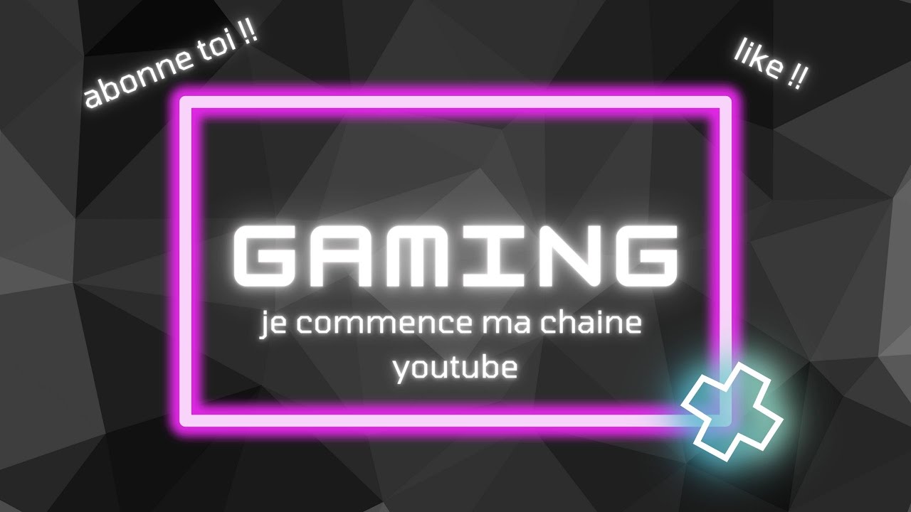 je commence ma chaine youtube - YouTube
