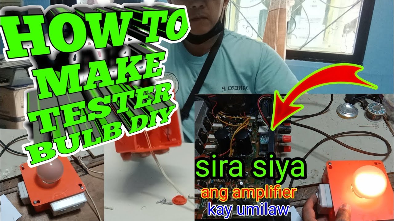 HOW TO MAKE TESTER BULB DIY 2022 - YouTube