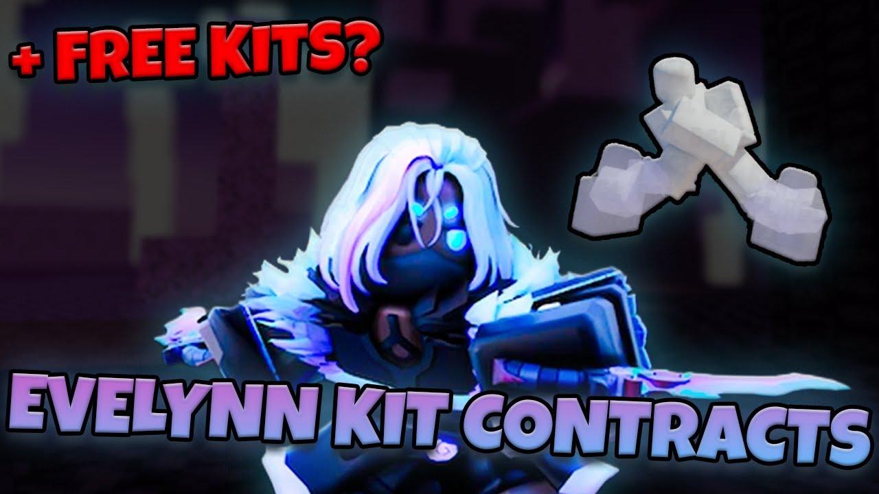 The New Evelynn Kit Contracts Are Insane Roblox Bedwars Youtube
