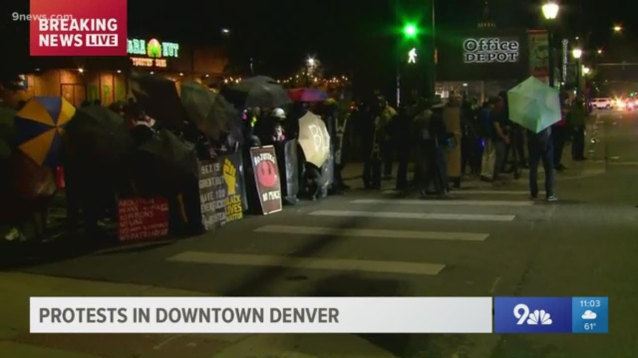 Protesters, DPD clash in Capitol Hill neighborhood late Friday night ...