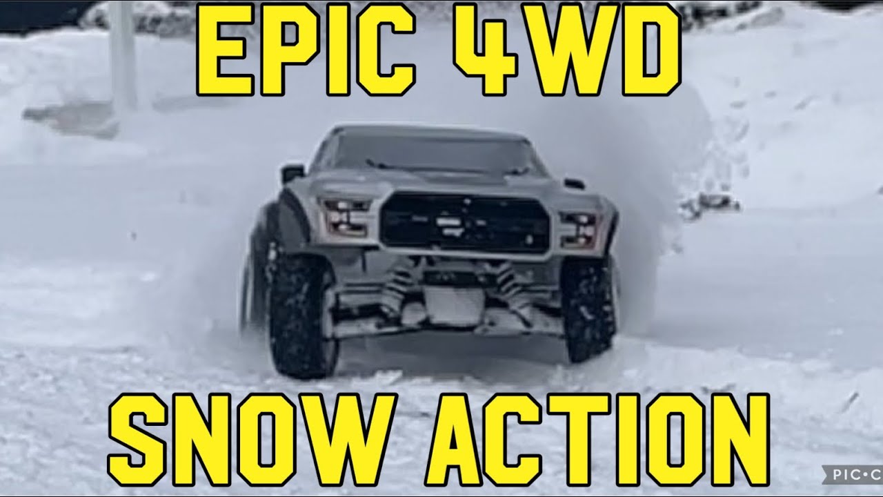 EPIC 4WD SNOW ACTION - YouTube