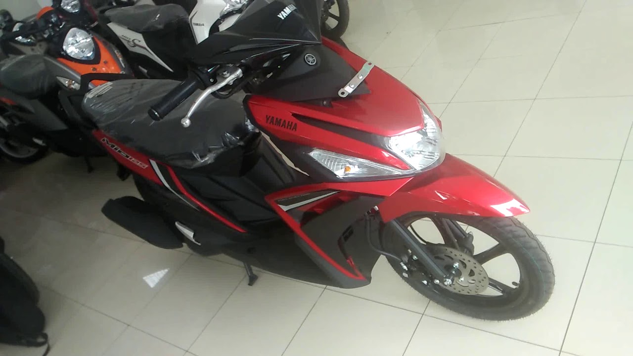Yamaha Mio M3 Attractive Red - YouTube