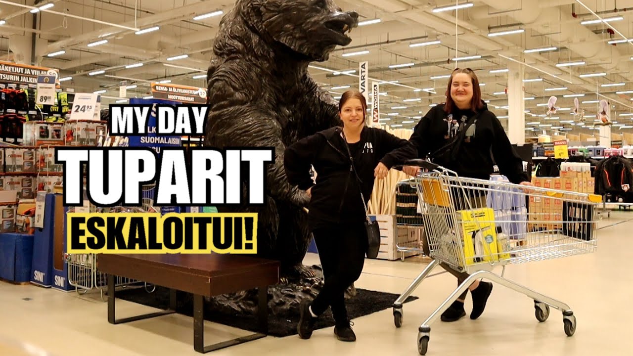 TUPARIT - HERÄTEOSTOKSIA JA NOUSU HUIPULLE - MY DAY 49 @asmrreetta ...