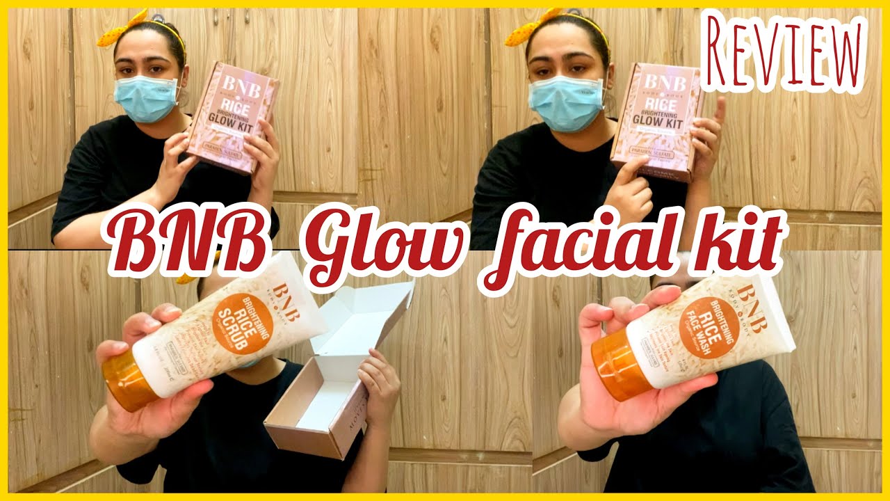 Bnb Rice Glow Facial Kit Viral Product Review Youtube