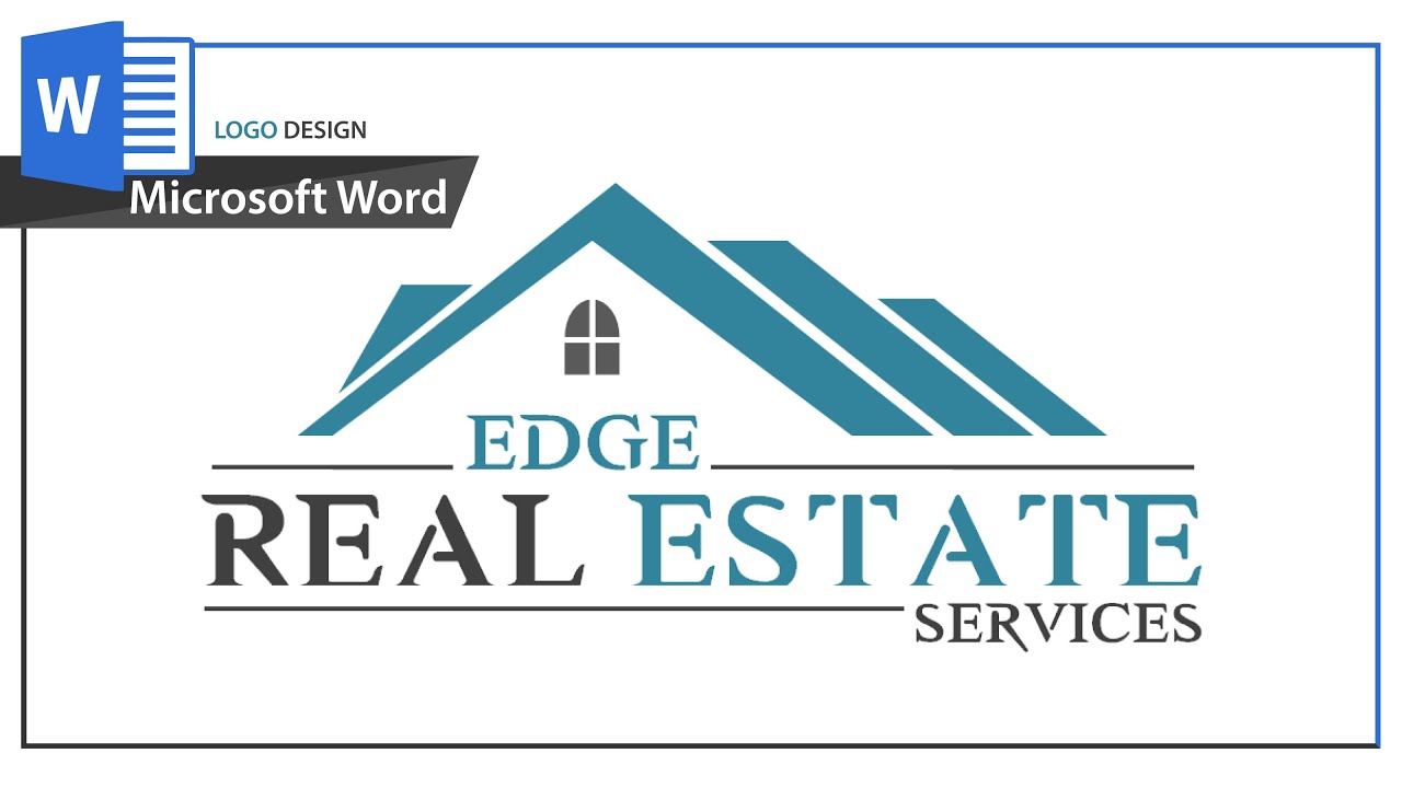 MS Word Logo Design Tutorial : Learn how to make a logo in microsoft ...