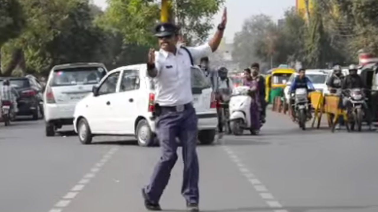 Indian Traffic Policeman