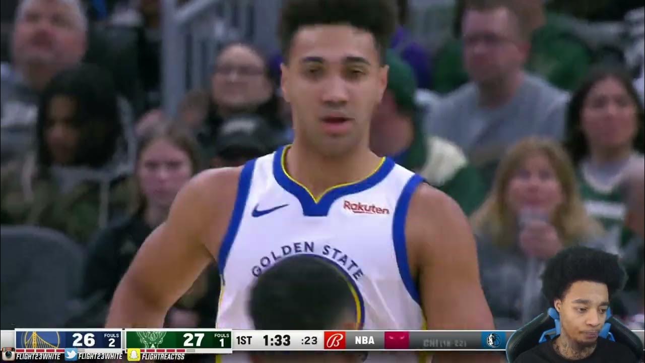 FlightReacts To WARRIORS at BUCKS | FULL GAME HIGHLIGHTS | January 13, 2024! - YouTube