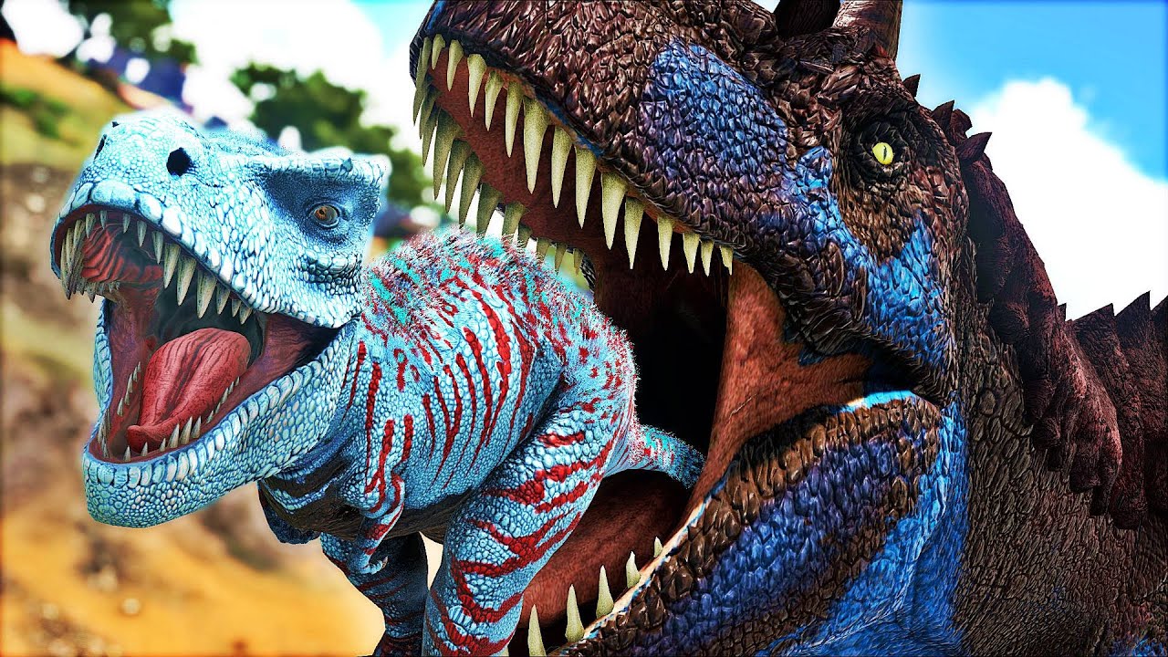 Esse Hypo Ceratosaurus Será Usado P/ Caçar o Bebê Tarbosaurus ...