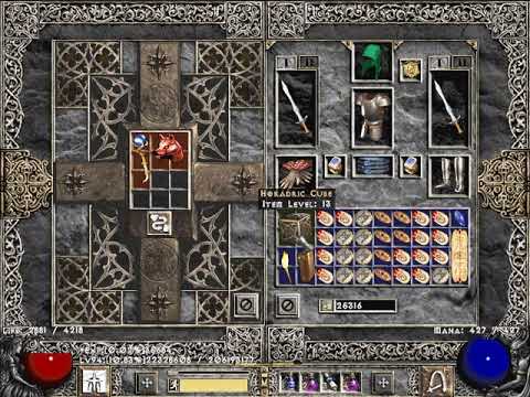 Diablo 2 LoD - Death's Fathom drop - Holy Grail (Single Player / Plugy ...