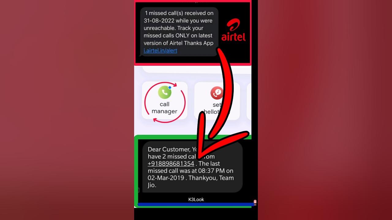 Airtel sim Missed call message Activation📞#airtel #Sim #airtelsim # ...