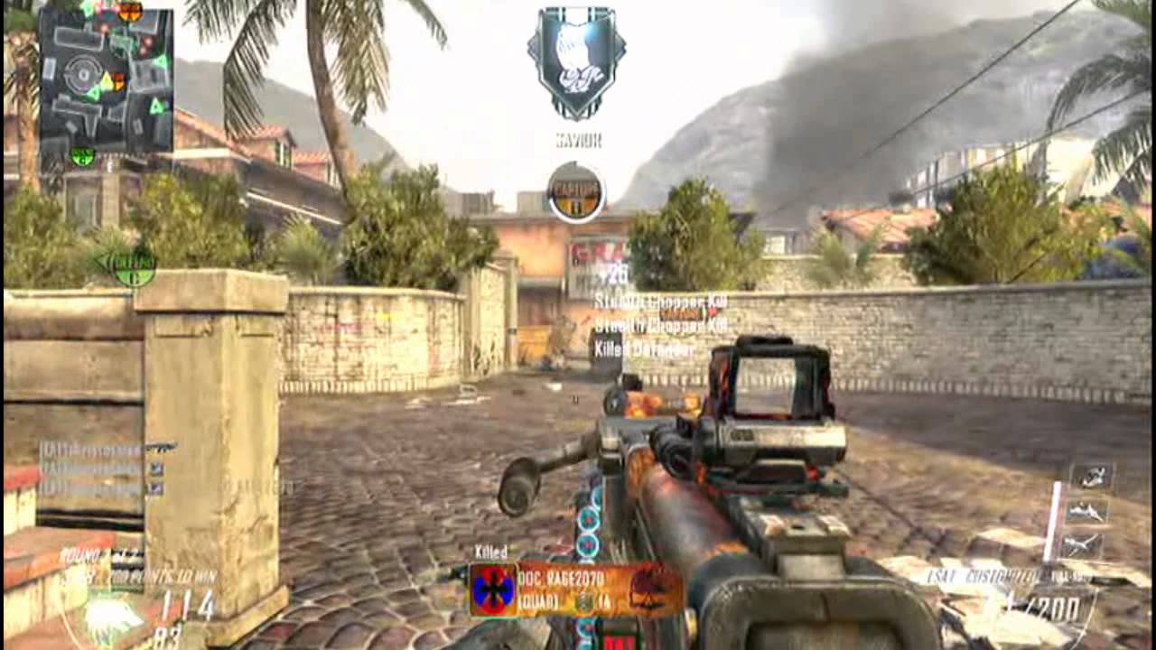Black Ops 2: LSAT 75 - 6 Domination Gameplay (FMJ + Grip + Target ...