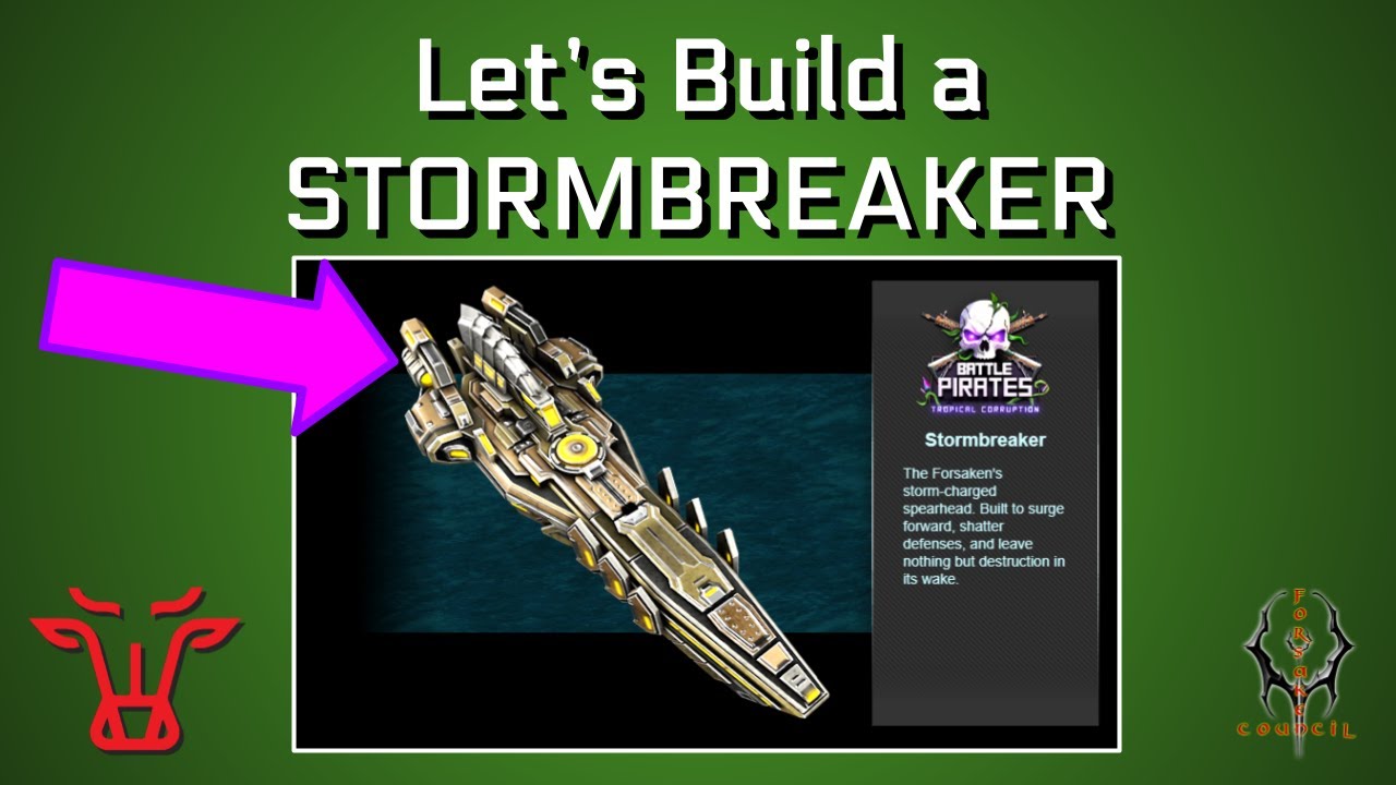 Battle Pirates: Pre-VXP Weekend STORMBREAKER Build - YouTube