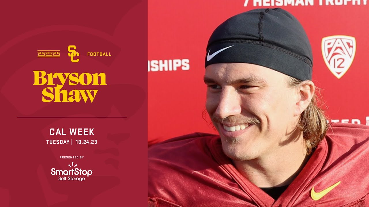 USC Safety Bryson Shaw I Cal Week - YouTube