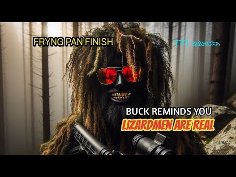 Lizard men swarm the squad. Buck cooks one in a frying pan. - YouTube