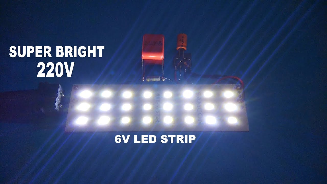 Run LED Super Brightly By 220V AC..Super Bright LED..220 Volt LED ...